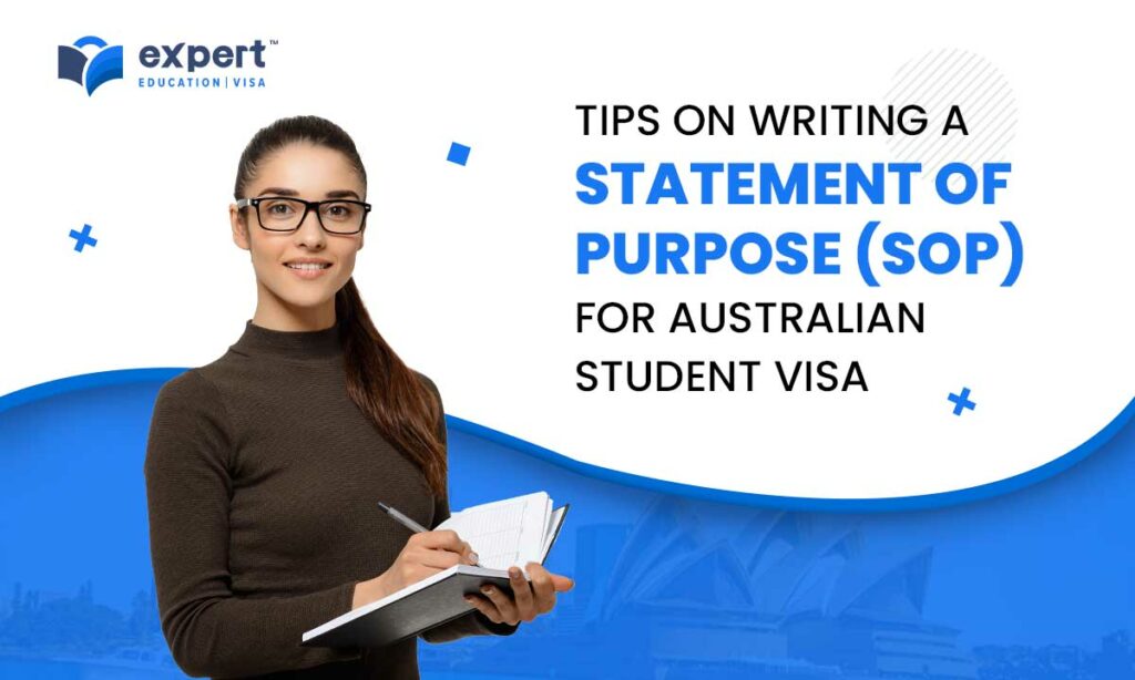 Tips on writing a Statement of Purpose (SOP) for Australian Student Visa
