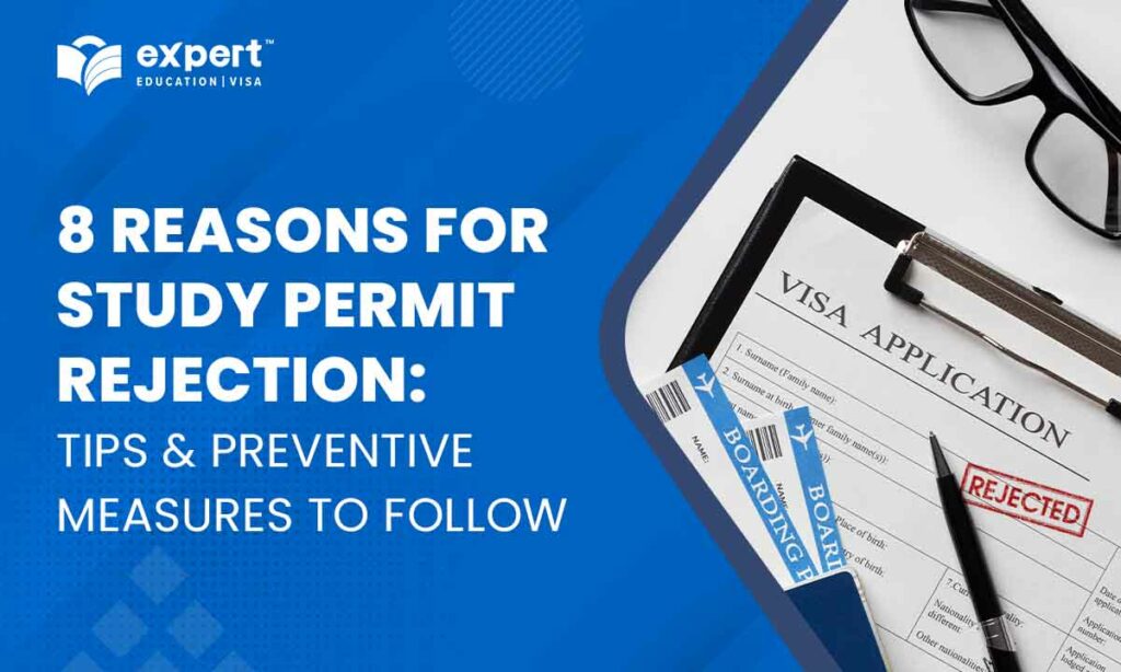 Reasons for the Canada study permit Rejection Tips and Preventive ...